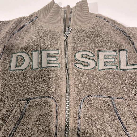 Diesel | Jackets & Coats | Diesel Fleece Jacket | Poshmark